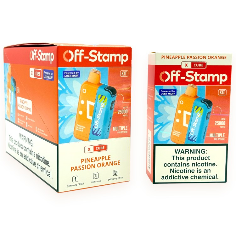 OFF-STAMP X Cube 25K Disposable POD Device