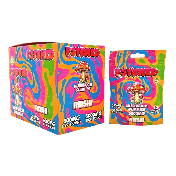 Psyched Mushroom Gummies 500mg | 101Distributors Ga