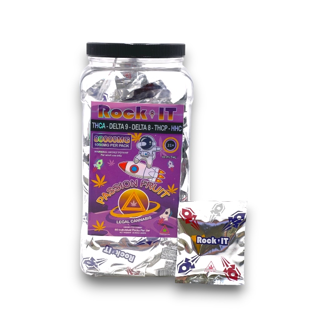 Rock IT Gummies - THC-A+D9+D8+THC-P+HHC - 1000MG