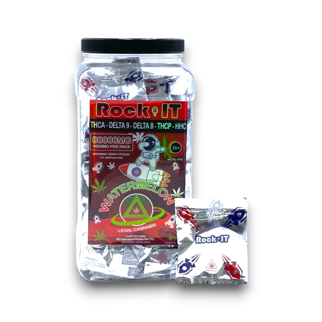 Rock IT Gummies - THC-A+D9+D8+THC-P+HHC - 1000MG