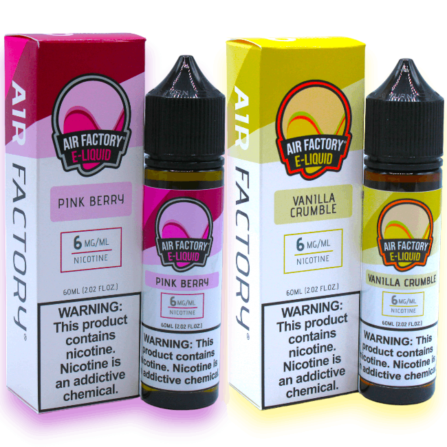 Air Factory E Liquid 60ml - 6mg | 101Distributorsga