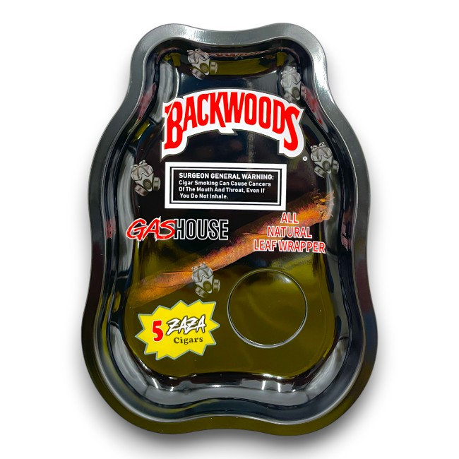 BACKWOODS AUTHENTIC - SMOKING ACC - ROLLING TRAY - GAS HOUSE - 1CT