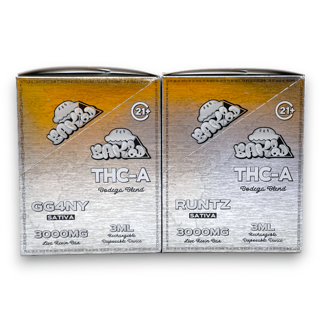 Bak8D Bodega Blend THC-A LR Bar 3000mg