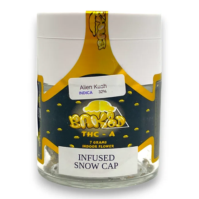 BAK8D THCA Flower - Infused Snow Cap 7gm | 101Distributorsga