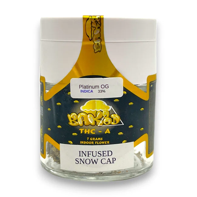 BAK8D THCA Flower - Infused Snow Cap 7gm | 101Distributorsga