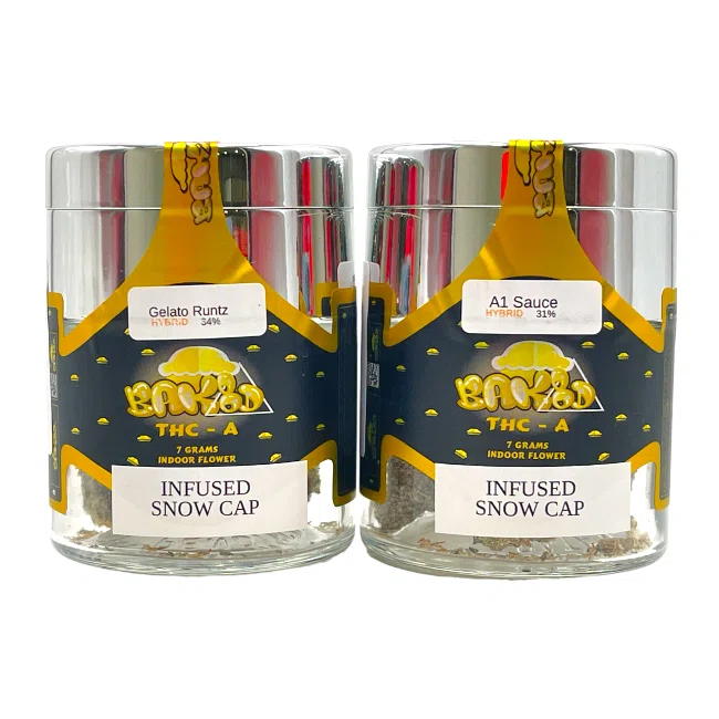 BAK8D THCA Flower - Infused Snow Cap 7gm | 101Distributorsga