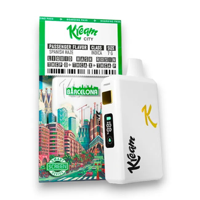 Kream Delta Disposable Vape - Liquid Hash Rosin