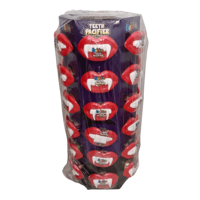 BOBBO - GROCERY - CANDY - 3.5OZ/CT - 36CT/BX - TEETH PACIFIER ...