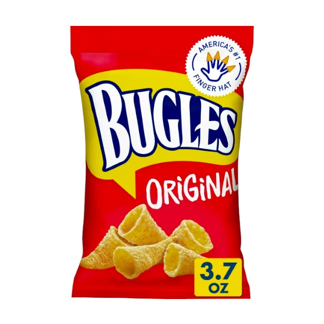 BUGLES - CRISPY CORN - GROCERY - SNACK - 3.07OZ/CT - 5CT/BX