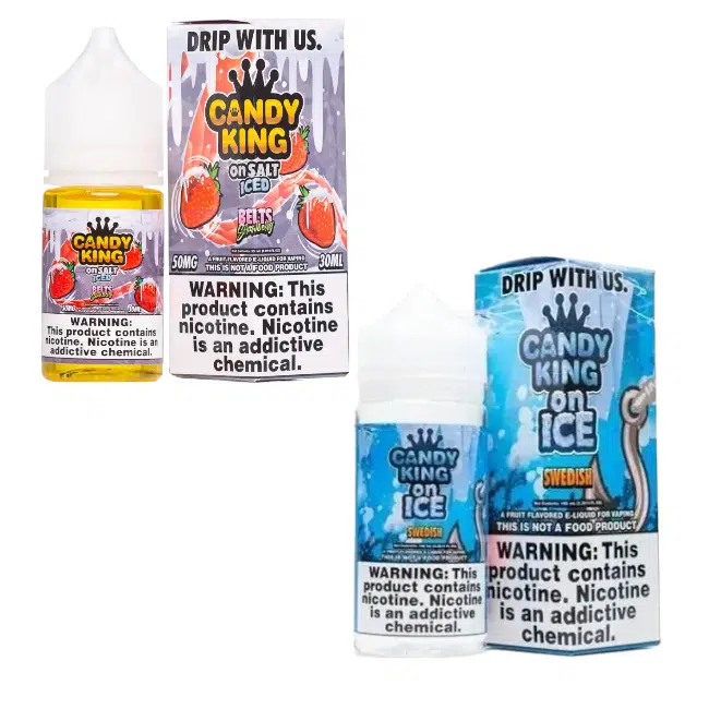 CANDY KING - E-LIQUID - SALT NICOTINE - ICE - 50MG/ML - 30ML/CT