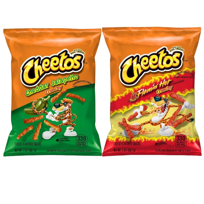 CHEETOS - CRUNCHY - GROCERY - CHIPS - 2.02OZ/CT - 64CT/CS