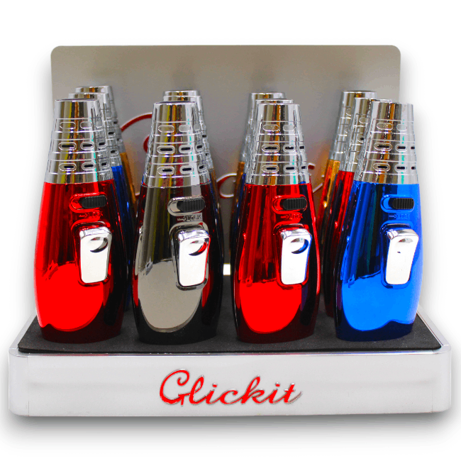 Clickit Double Torch Lighter | 101distributorsga