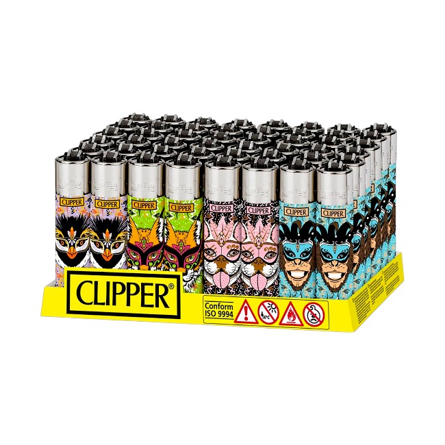 Clipper Torch Lighter - Carnival Animal Bw | 101Distributorsga