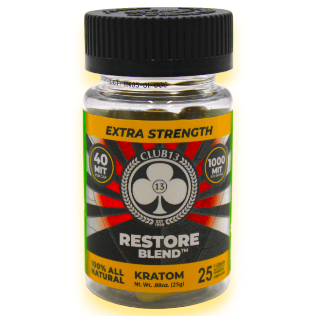 Club 13 Kratom Capsule Extra Strength | 101distributorsga