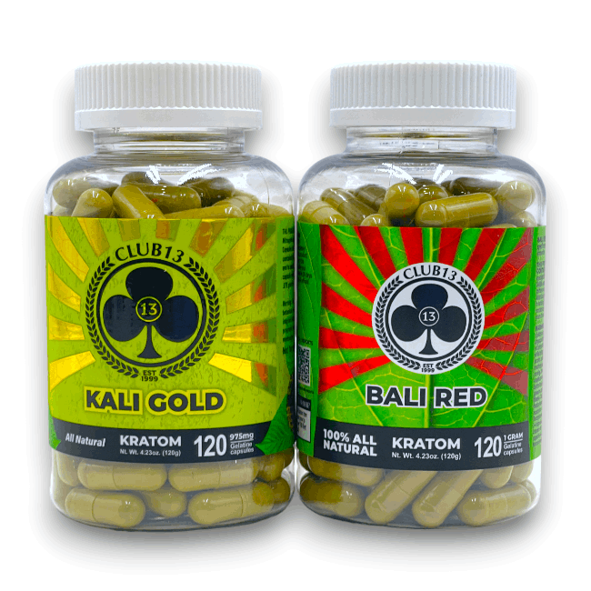 CLUB 13 - KRATOM - CAPSULE - 120CT/JR