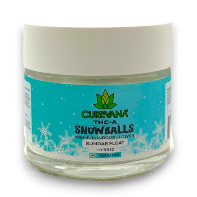 Curevana THCA - Snowballs Flower 7gm | 101 Distributors Ga