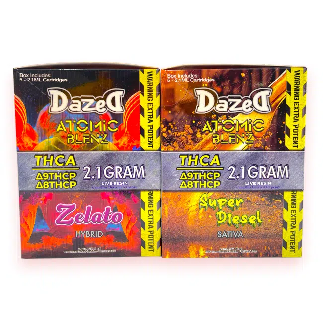 Dazed Atomic Blenz - THCA+D9 THCP+D8 THCP