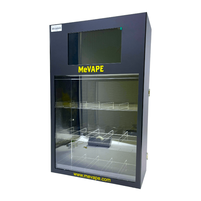 DISPLAY - DISPOSABLE VAPE - ME VAPE - 3 SHELF - 90CT - EMPTY - WITH LED ...