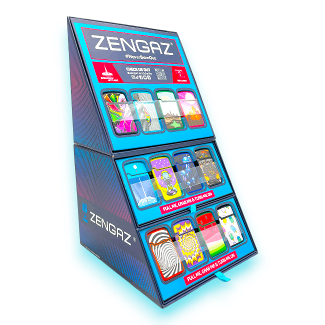 Display Counter Zengaz Lighter | 101distributorsga