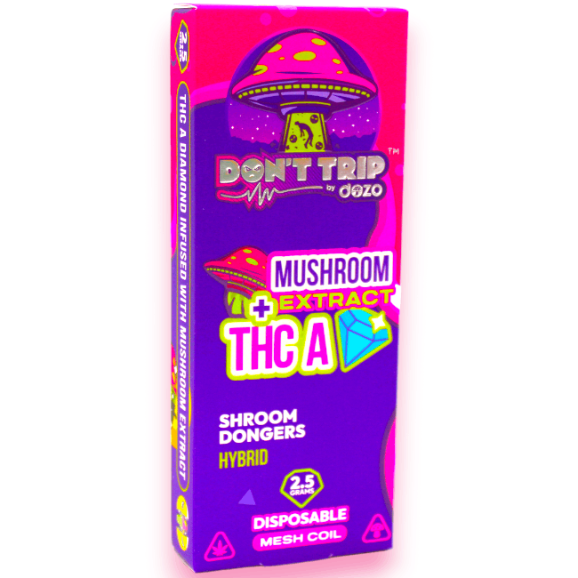 DOZO - DELTA - DISPOSABLE VAPE - DON'T TRIP - MUSHROOM EXTRACT+THC-A ...