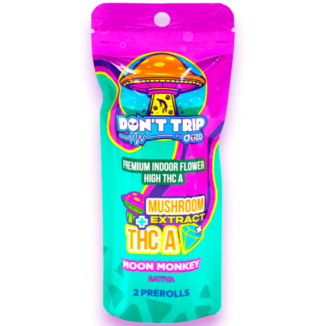 Don't Trip By Dozo - Mushroom Extract + THCA Diamond Preroll