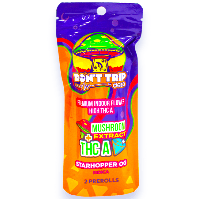 Don't Trip By Dozo - Mushroom Extract + THCA Diamond Preroll
