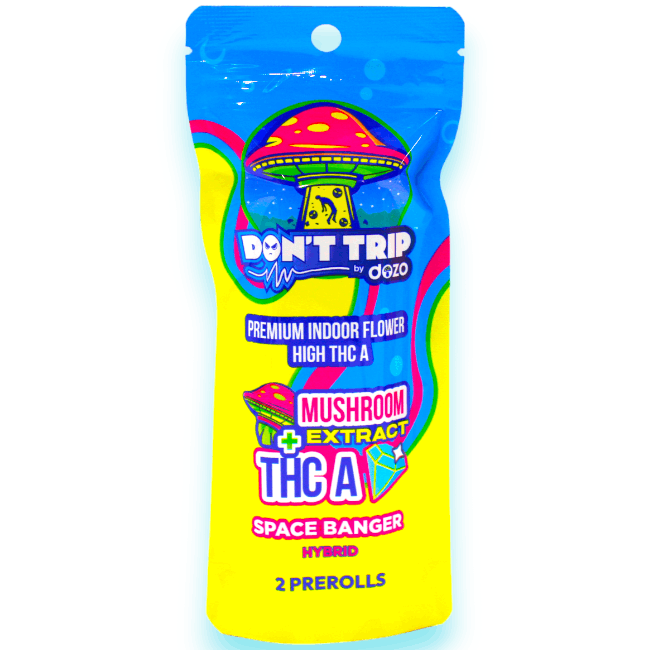 Don't Trip By Dozo - Mushroom Extract + THCA Diamond Preroll