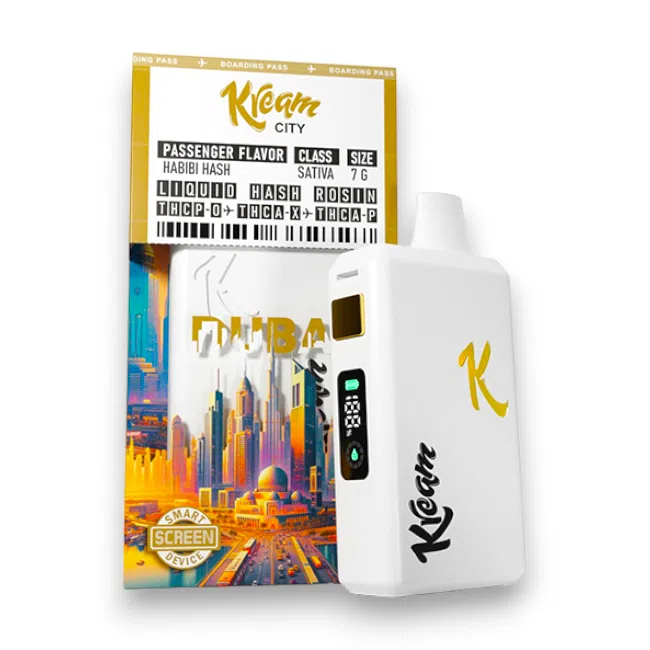 Kream Delta Disposable Vape - Liquid Hash Rosin