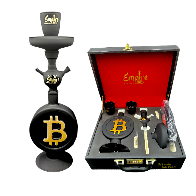 Empire Hookah 18" - Bitcoin - Vanity Case | 101Distributorsga