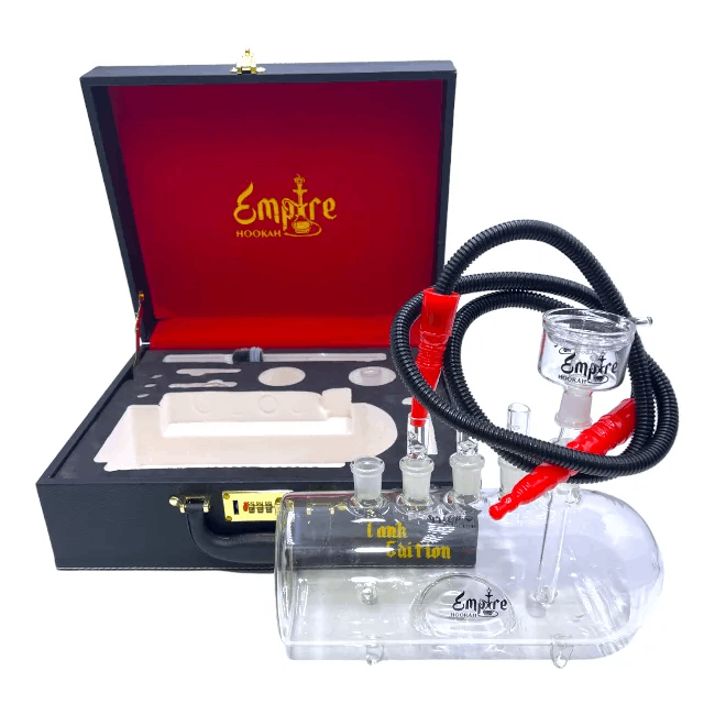 Empire Hookah Kit- 12"- Tank Edition - Clear | 101Distributorsga