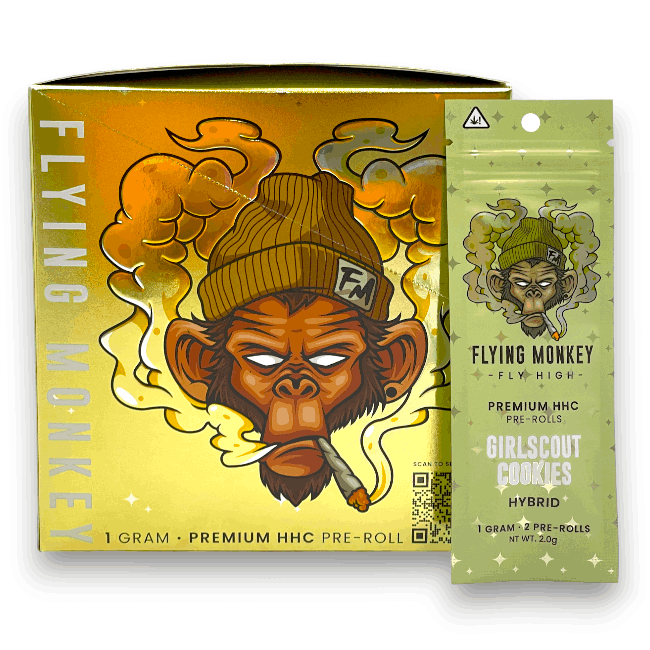 Flying Monkey Fly High HHC Preroll 1gm | 101distributorsga