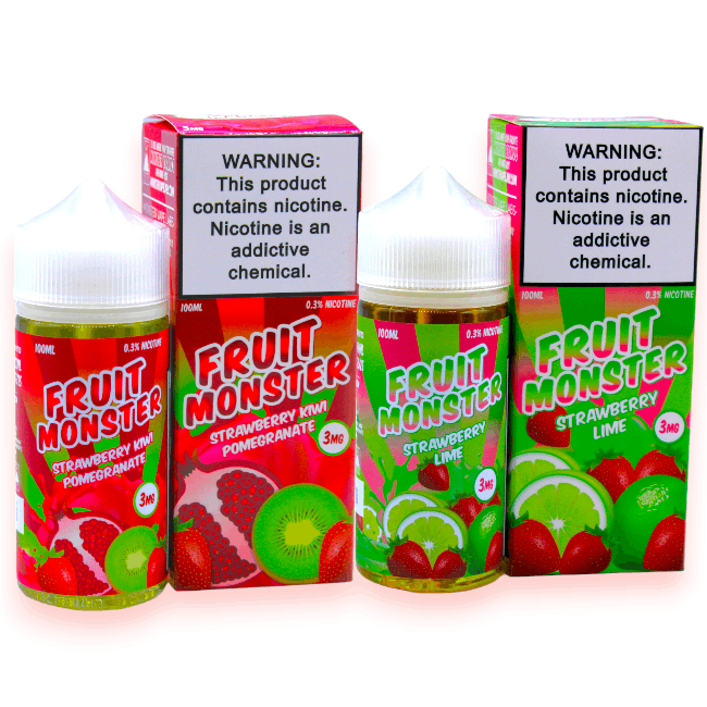 Fruit Monster Eliquid 100ml - 3mg | 101Distributorsga