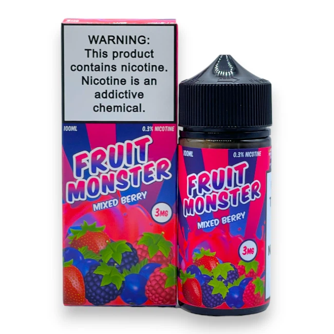 Fruit Monster Eliquid 100ml - 3mg | 101Distributorsga