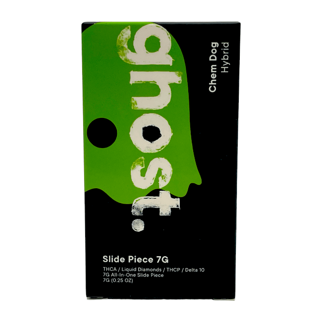 Ghost Slide Piece Disposable 7G - THCA + Liquid Diamonds