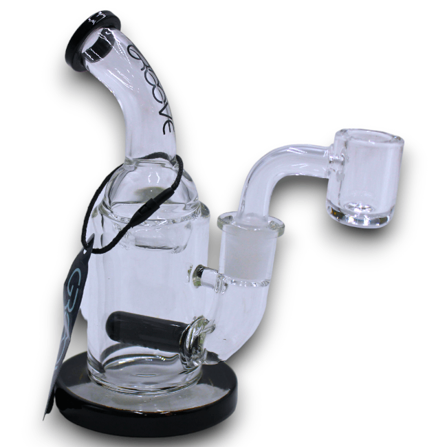 Groove 5 inch Glass Waterpipe- Micro Tube Rig | 101Distributorsga