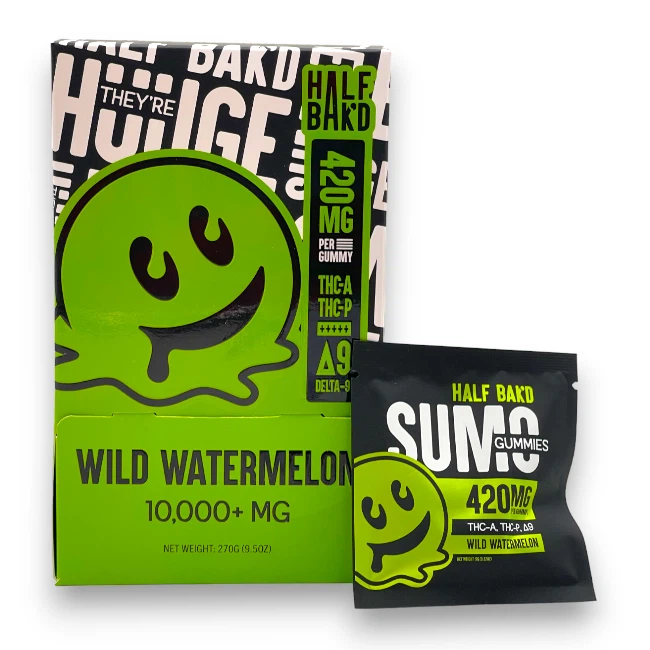 Half Baked Sumo Gummy - Delta - 420mg | 101Distributorsga