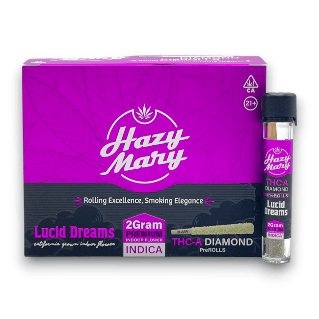 Hazy Mary THC-A Diamond Preroll 2.0gm