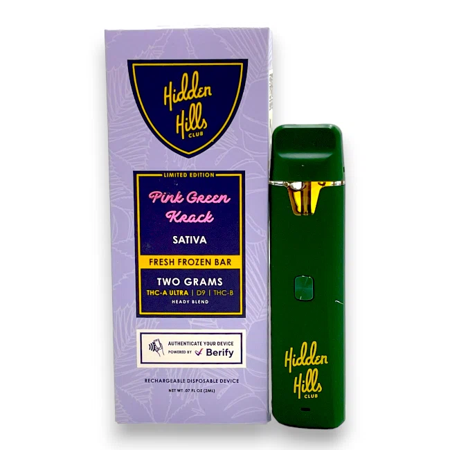 Hidden Hills Club Heady Blend Delta 9 + THCB + THCA Ultra