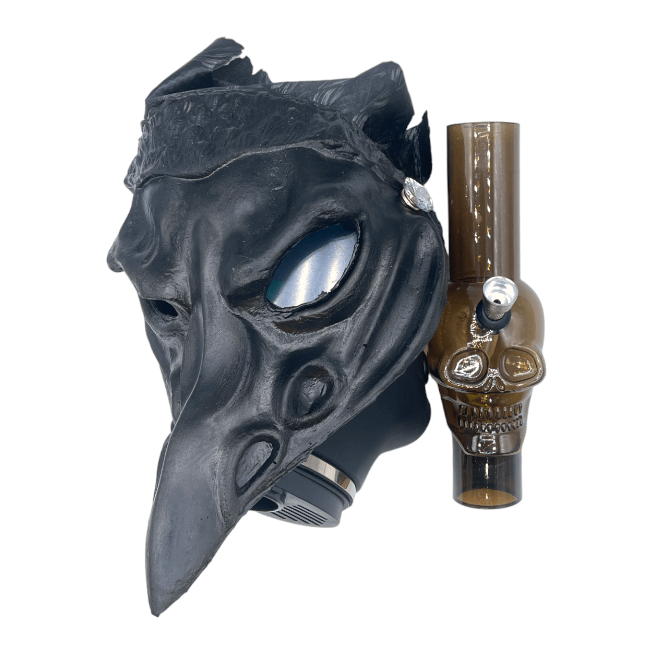Idgaf Rubber Eagle Smoking Acc Gas Mask | 101distributorsga
