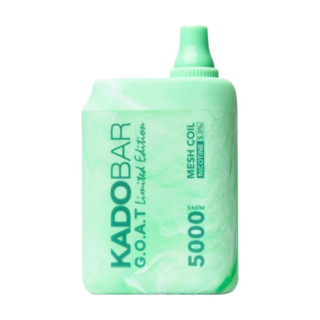 KADO BAR - 5000 - NICOTINE - DISPOSABLE VAPE - GOAT - LIMITED EDITION ...