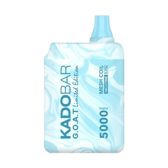 KADO BAR - 5000 - NICOTINE - DISPOSABLE VAPE - GOAT - LIMITED EDITION ...