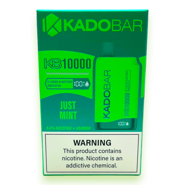 KADO BAR - KB10000 - NICOTINE - DISPOSABLE VAPE - 5% - 5CT/BX
