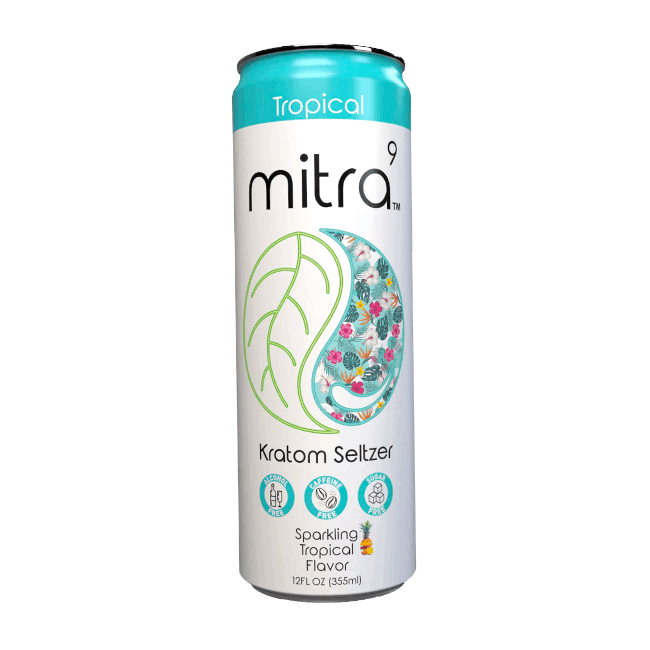 Mitra 9 Kratom Beverage Seltzer Sparkling | 101distributorsga