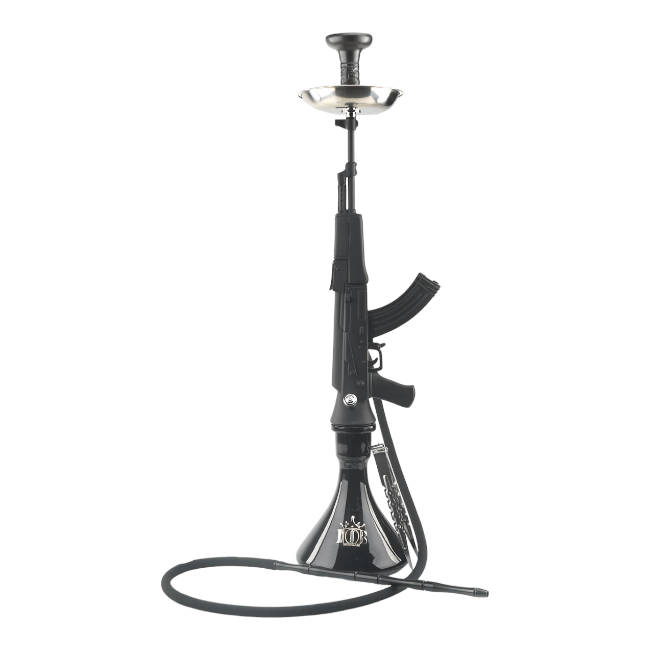 Mob Hookah Kit-33"- AK47- Black | 101Distributorsga
