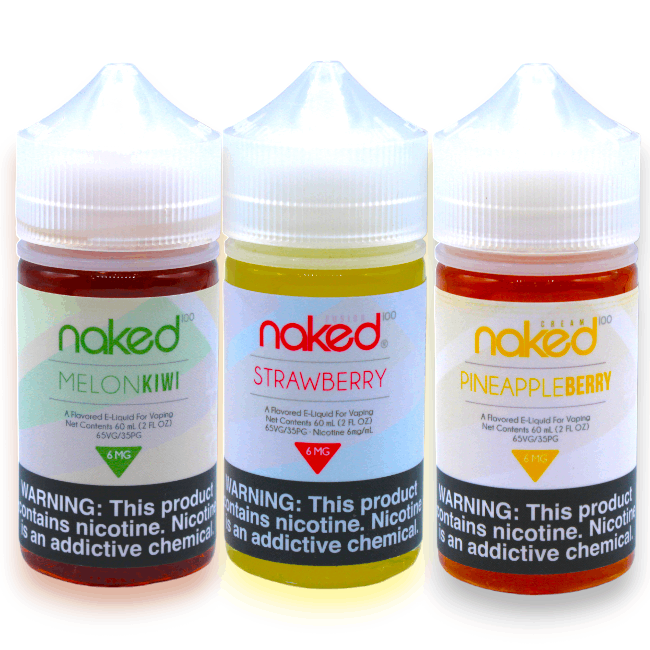 Naked E-liquid 60ml 6mg | 101Distributorsga