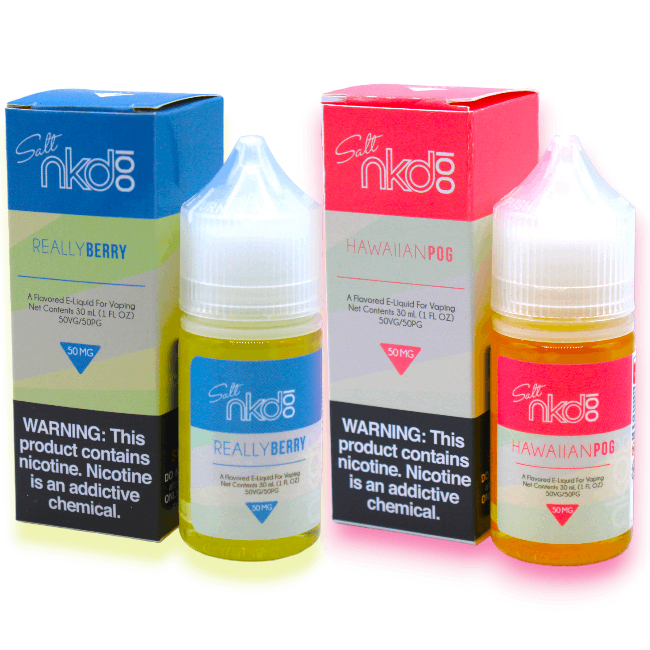 Naked Salt E-liquid 30ml 50mg | 101Distributorsga