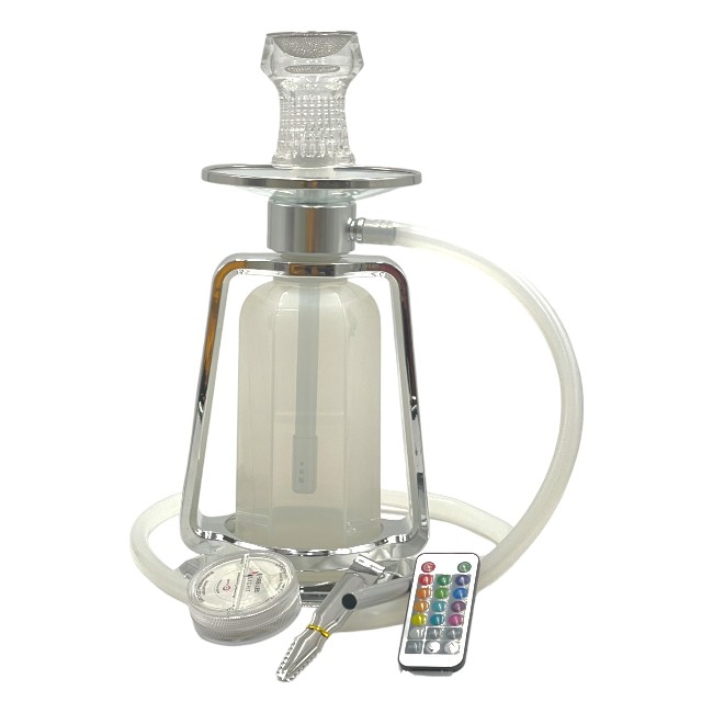NBC Hookah Kit - SY863 - Silver | 101Distributorsga