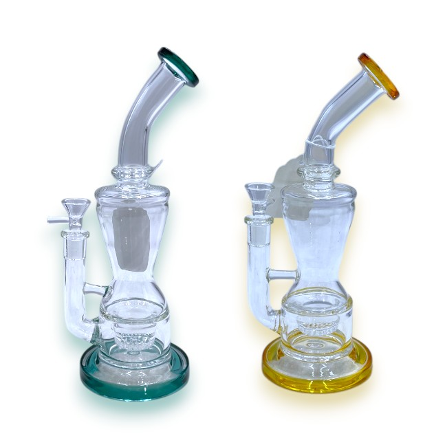 NBC SMP 10" Clear Glass Water Pipe | 101Distributors Ga