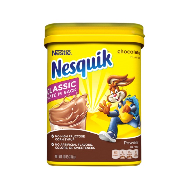 NESTLE - NESQUIK - BEVERAGE - POWDER - 10OZ/CT - CHOCOLATE CLASSIC