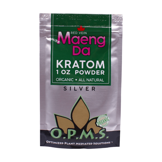 OPMS Silver Kratom Powder 10z | 101Distributorsga